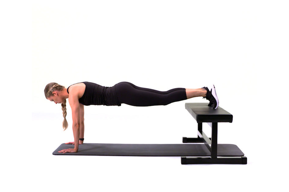 Bench Plank — SHOCK – SHOCK: Women's Fitness