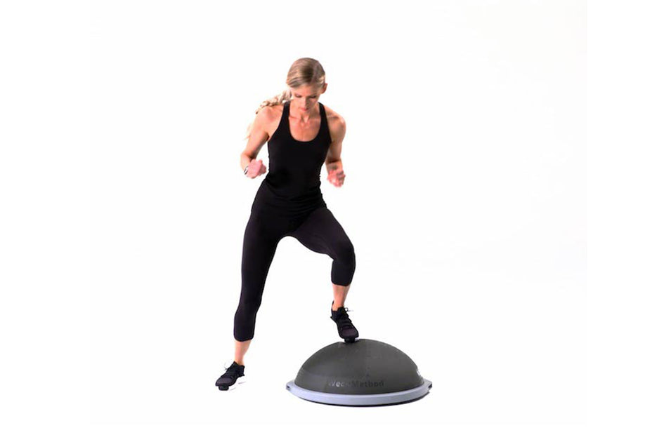 BOSU Ball Side Shuffle — SHOCK – SHOCK: Women's Fitness